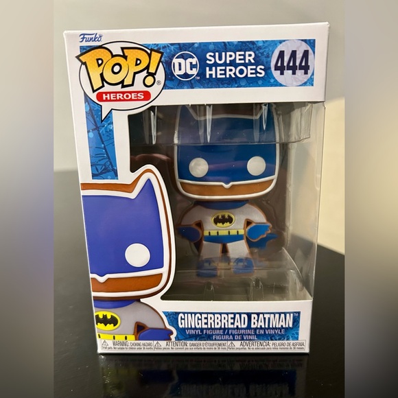 Funko | Toys | Funko Super Heroes Gingerbread Batman Figure Blue And ...